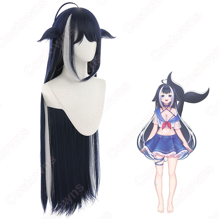 VTuber シャチ shylily コスプレウィッグ Lewd Orca（エッチなシャチ） 耐熱かつら cosplay wig 通販 ...
